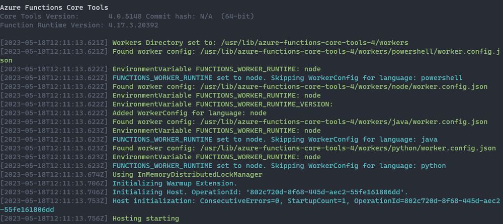 Overriding Hostjson Values In Azure Functions For Specific Environments
