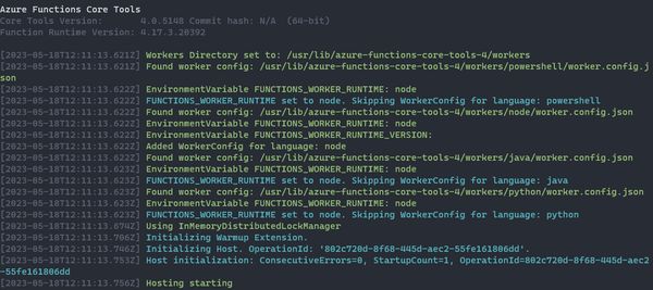 Overriding Hostjson Values In Azure Functions For Specific Environments